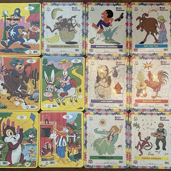 tee pee toys | Toys | Vintage Lot 2 Tee Pee Toys Board Puzzles Sealed ...